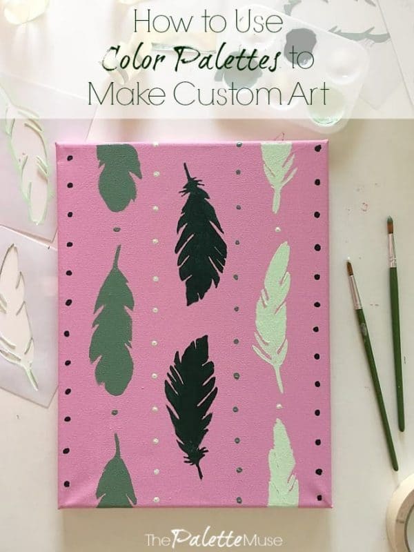 How to Use Color Palettes to Make Custom Art - The Palette Muse