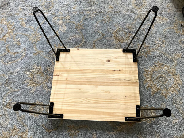 Easy Build: Dog Crate Side Table - The Palette Muse