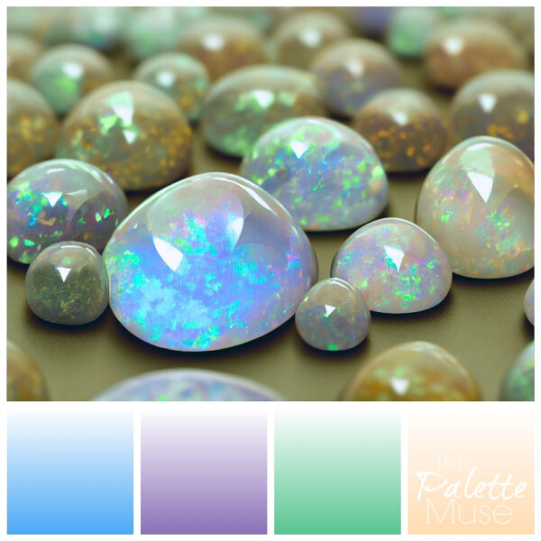 Opal Color Palette and Endless Possibilities - The Palette Muse